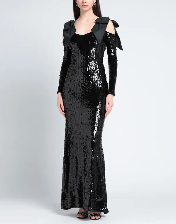 Elisabetta Franchi Maxi Sequin Dress