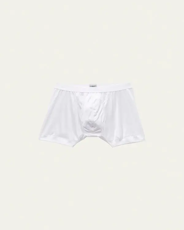 Zimmerli Royal Classic Boxer Briefs - White