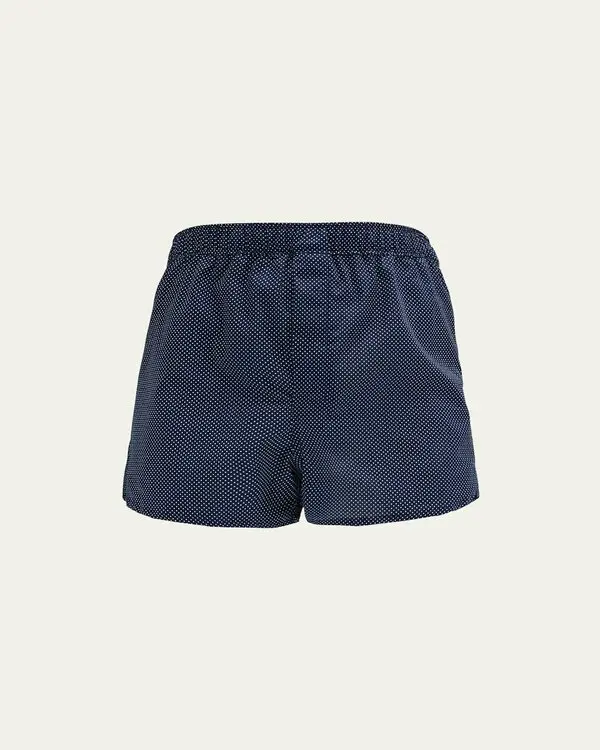 Derek Rose Plaza 21 Polka Dot Cotton Boxers