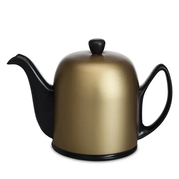 DEGRENNE PARIS Salam 4 Cup Teapot - Black/bronze