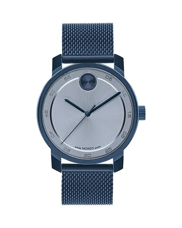 Movado Bold Access Watch, 41mm - Gray/blue
