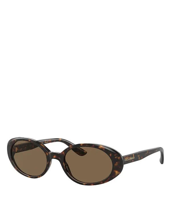 Dolce & Gabbana 52mm Brown Sunglasses! New! Dolce&Gabbana 52mm Gradient Square Sunglasses | Nordstrom main image 4