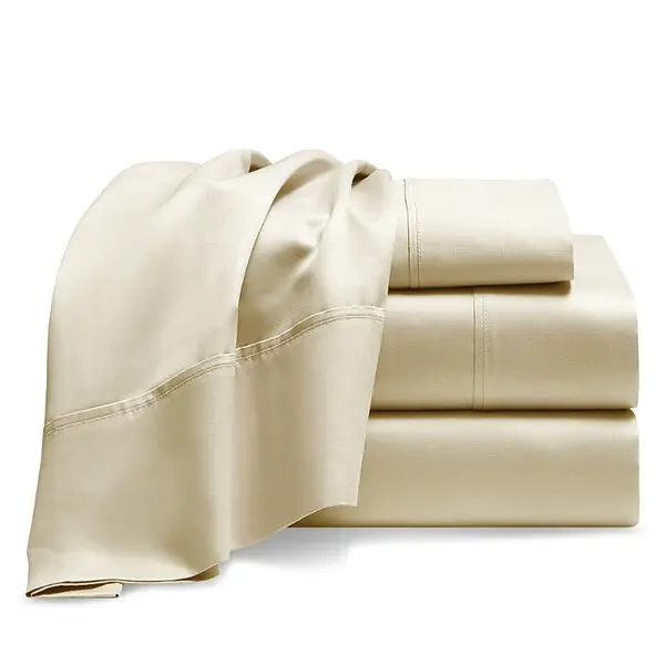Donna Karan New York Luxe 700-thread Count Egyptian Cotton Sheet Set, King - Cement