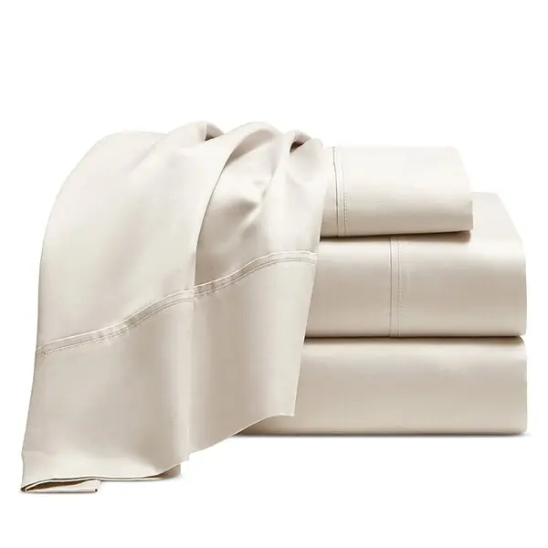 Donna Karan New York Luxe 700-thread Count Egyptian Cotton Sheet Set, King - Ivory