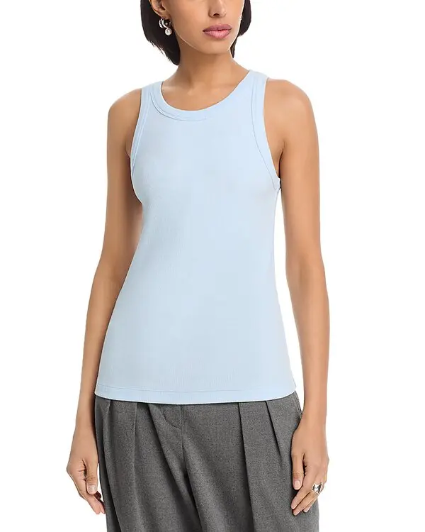 Velvet By Graham & Spencer Cruz Racerback Tank Top - Ice Blue