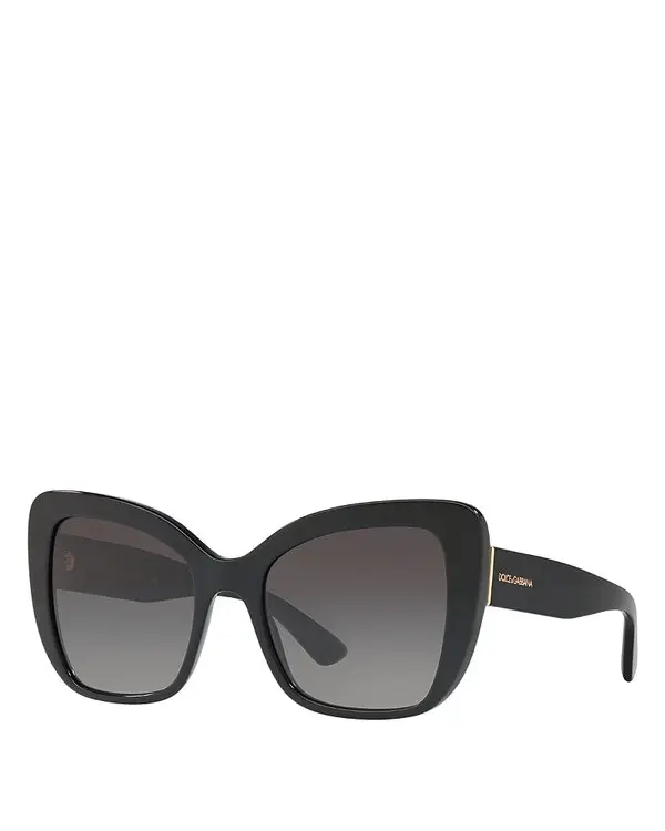 Dolce & Gabbana Butterfly Sunglasses - Black/gray Gradient