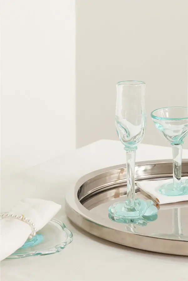 Completedworks Thaw Recycled-glass Champagne Flute
