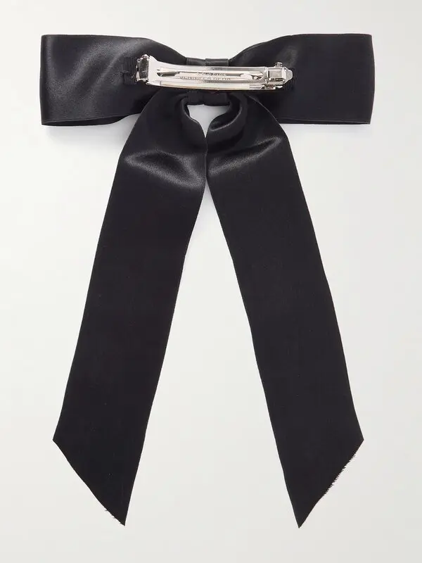 JENNIFER BEHR Virginia Silk-satin Bow Hair Clip