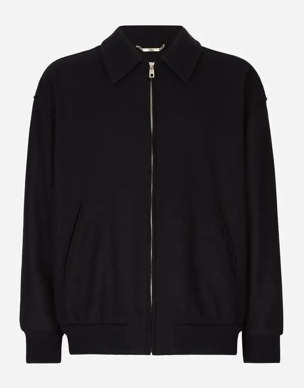 Dolce & Gabbana Wool-blend Bomber Jacket