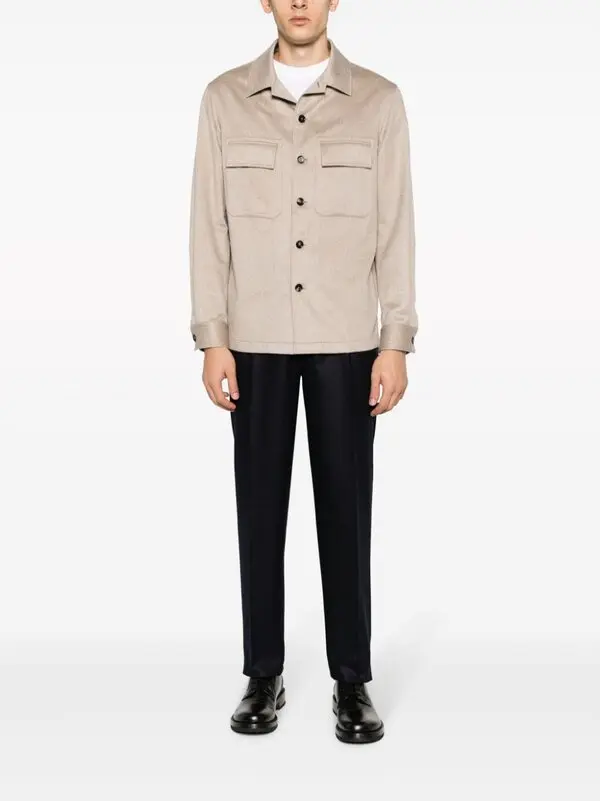 Zegna Pleated Tailored Trousers