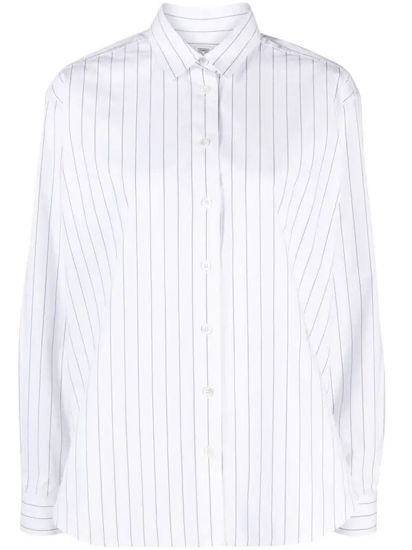 TOTEME Signature Cotton Shirt - White