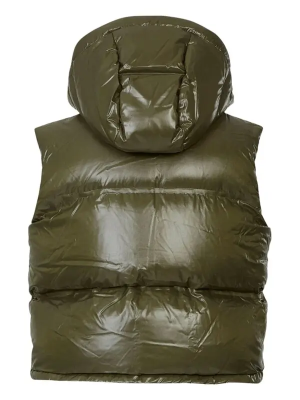 Aztech Mountain Snowbird Padded Hooded Vest - Green