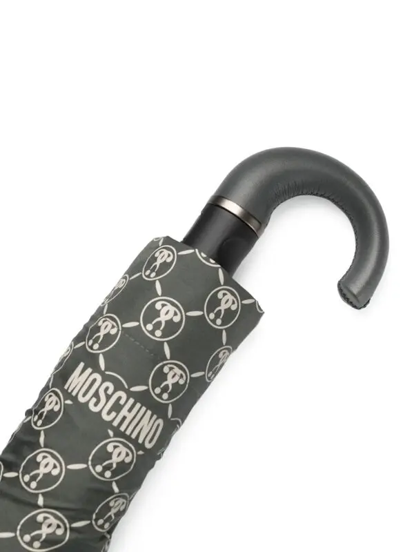 Moschino Monogram-print Two-tone Umbrella