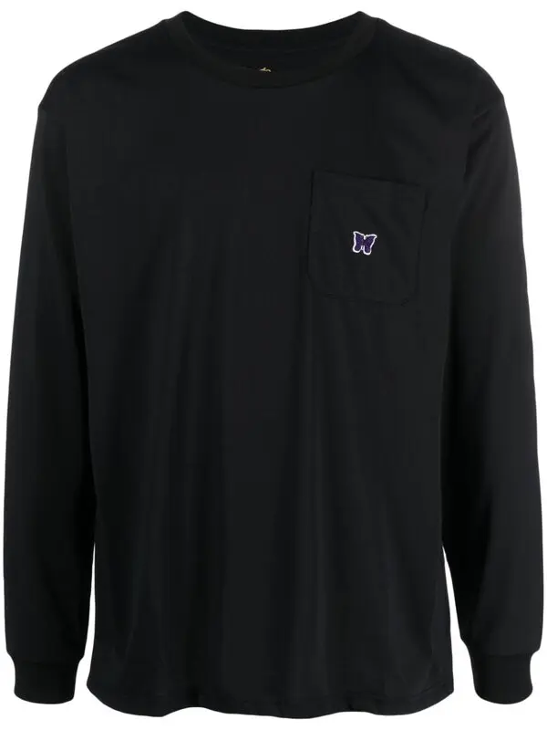 Needles Logo-appliqué Long-sleeve T-shirt