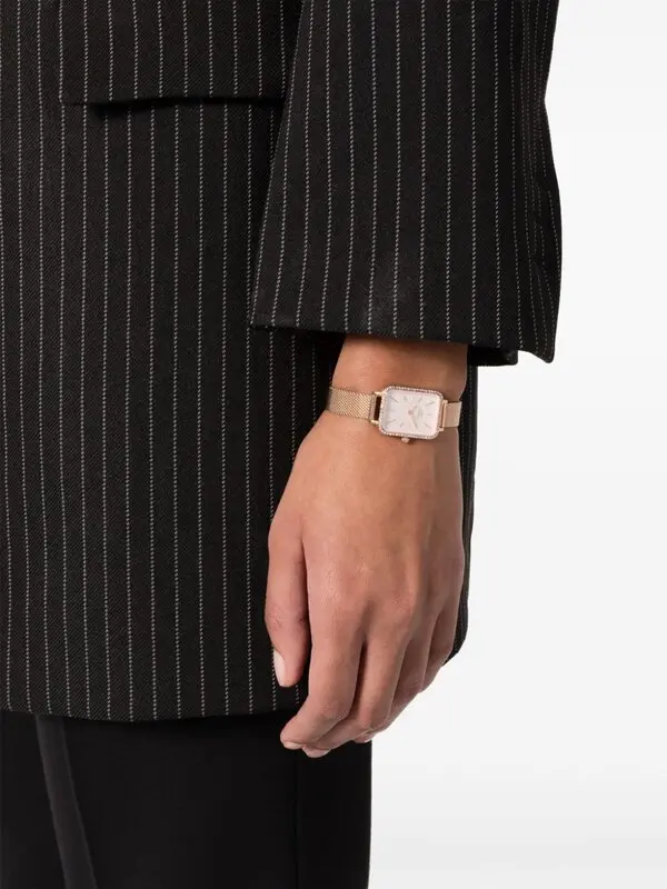 DANIEL WELLINGTON Quadro Lumine 20mm Watch - Pink