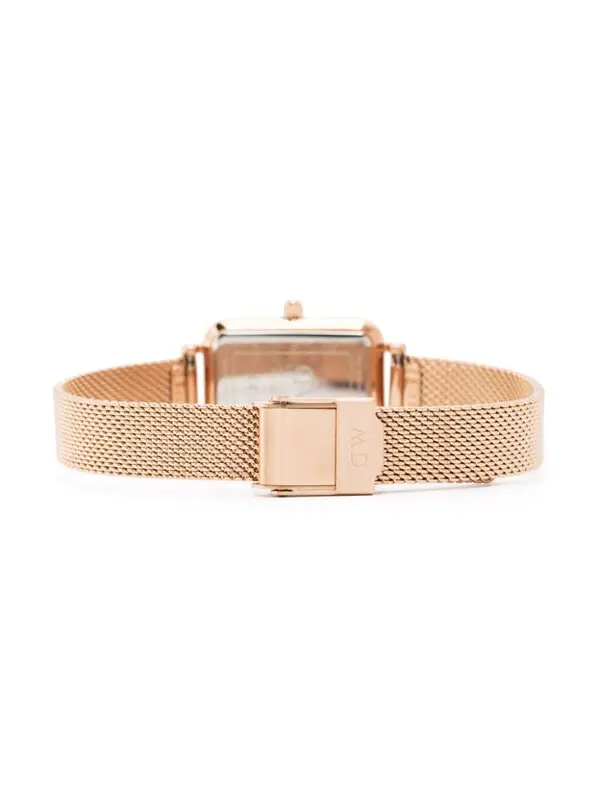DANIEL WELLINGTON Quadro Lumine 20mm Watch - Pink