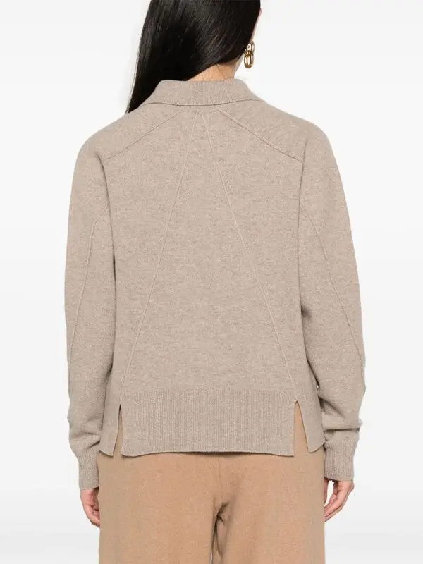 Rag & Bone Wool Blend Polo Jumper