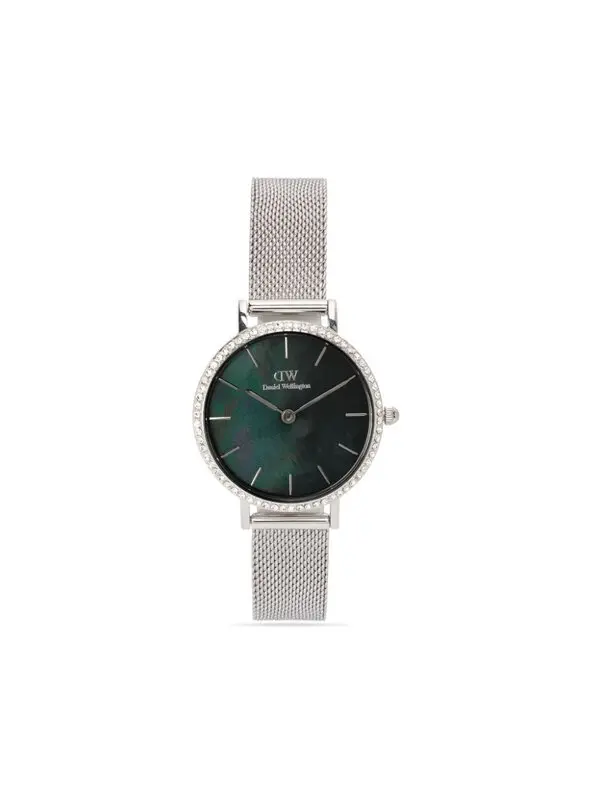 DANIEL WELLINGTON Petite Lumine 28mm Watch - Black