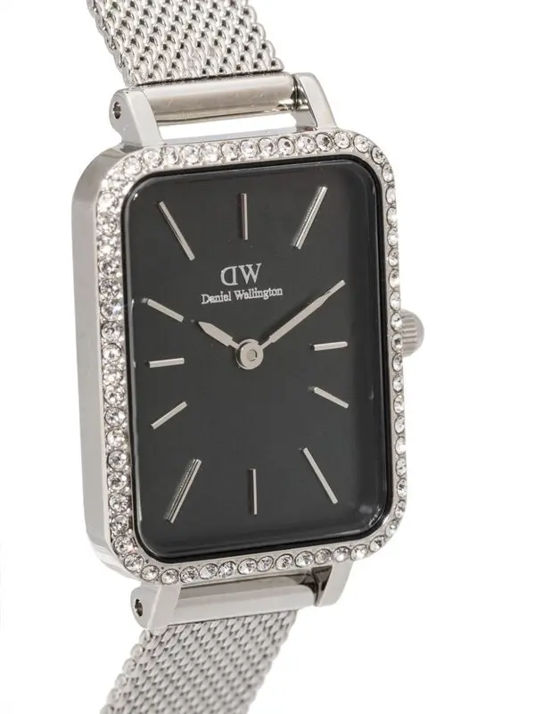 DANIEL WELLINGTON Quadro Lumine 20mm Watch - Black