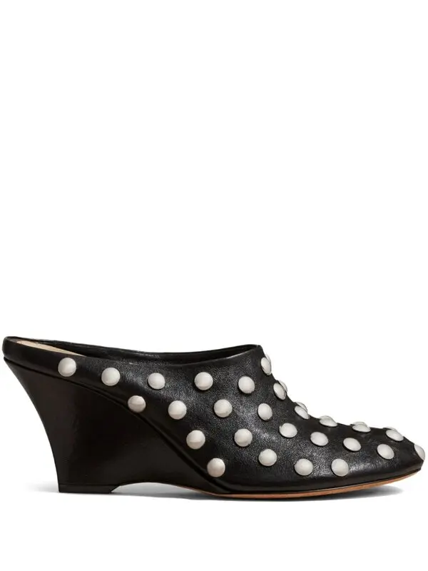 Khaite The Apollo Studded Mules