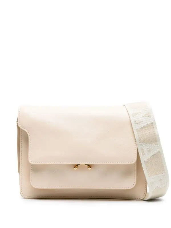 Marni Medium Trunk Soft Shoulder Bag - Neutrals