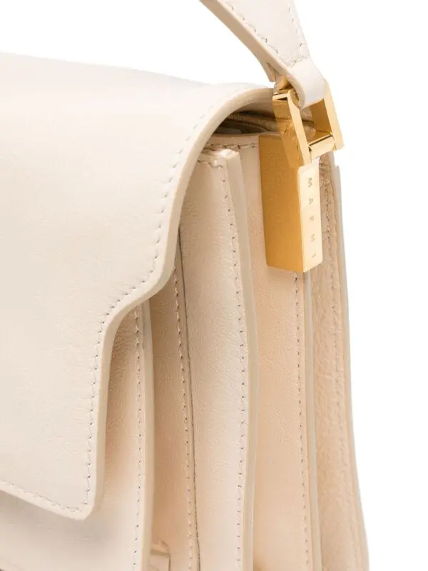 Marni Medium Trunk Soft Shoulder Bag - Neutrals