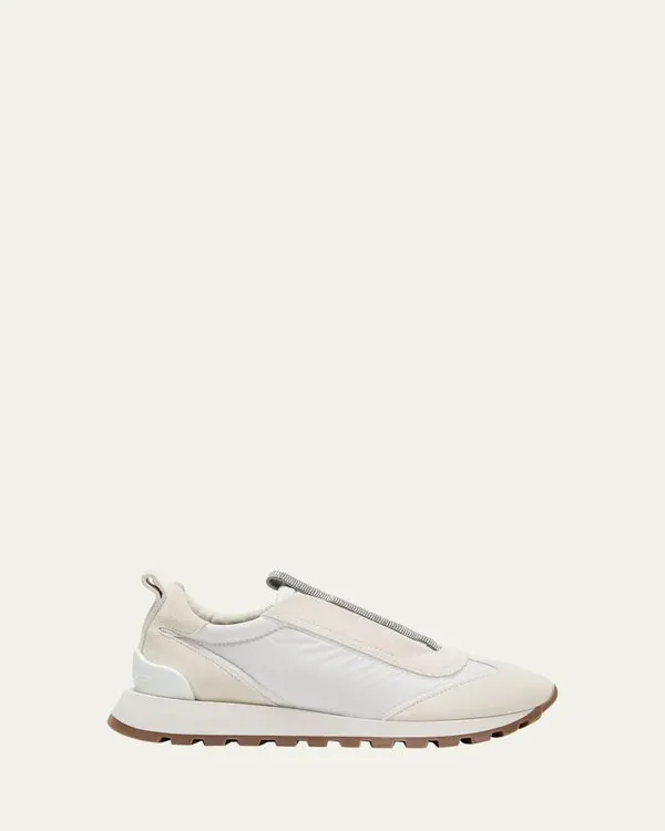Brunello Cucinelli Monili Laceless Sneakers