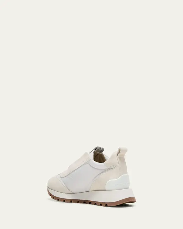Brunello Cucinelli Monili Laceless Sneakers