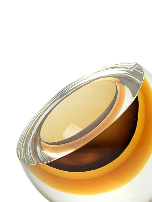 GARDECO Bowl Drop Murano Glass Sculpture