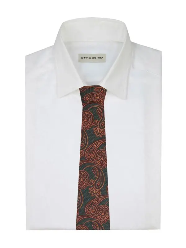 Etro Paisley-print Silk Tie