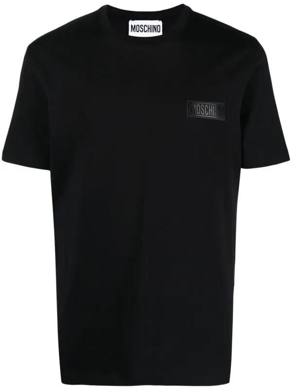 Moschino Logo-appliqué Cotton T-shirt