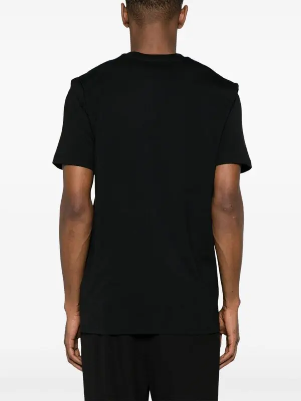 Moschino Logo-appliqué Cotton T-shirt