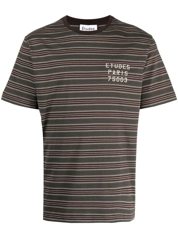 ÉTUDES STUDIO Striped Cotton T-shirt
