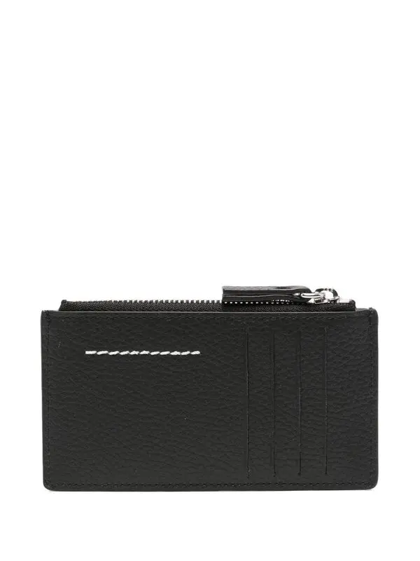 MAISON MARGIELA Logo-plaque Leather Wallet