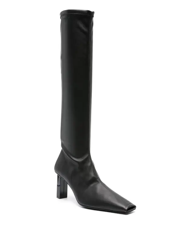 COURREGES Ac Charm 70mm Faux-leather Boots