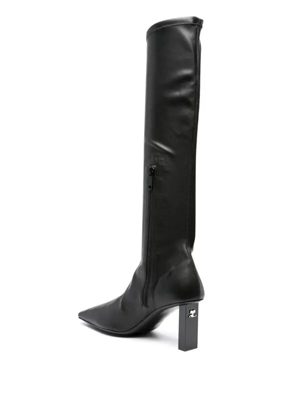 COURREGES Ac Charm 70mm Faux-leather Boots