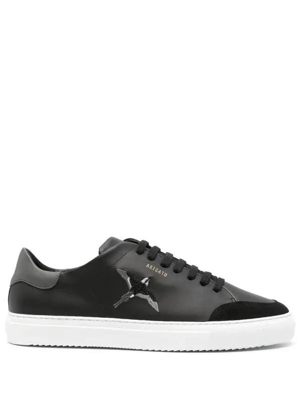 Axel Arigato Clean 90 Triple Bird Leather Sneakers - Black