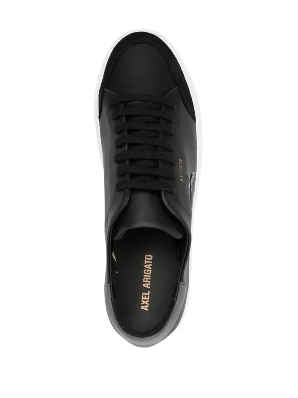 Axel Arigato Clean 90 Triple Bird Leather Sneakers - Black
