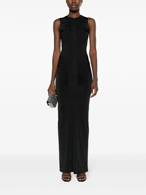 NOIRE SWIMWEAR Ruched Maxi Dress