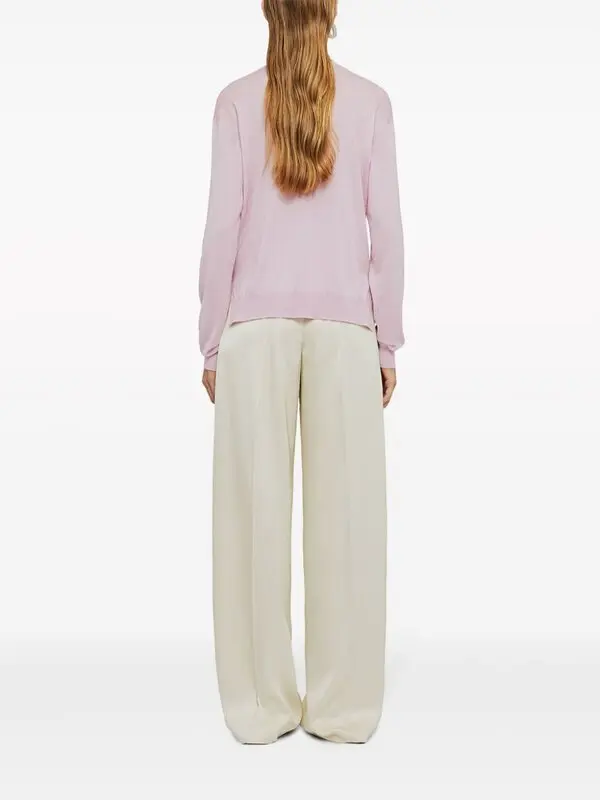 JIL SANDER Fine Knit Crew Neck Jumper
