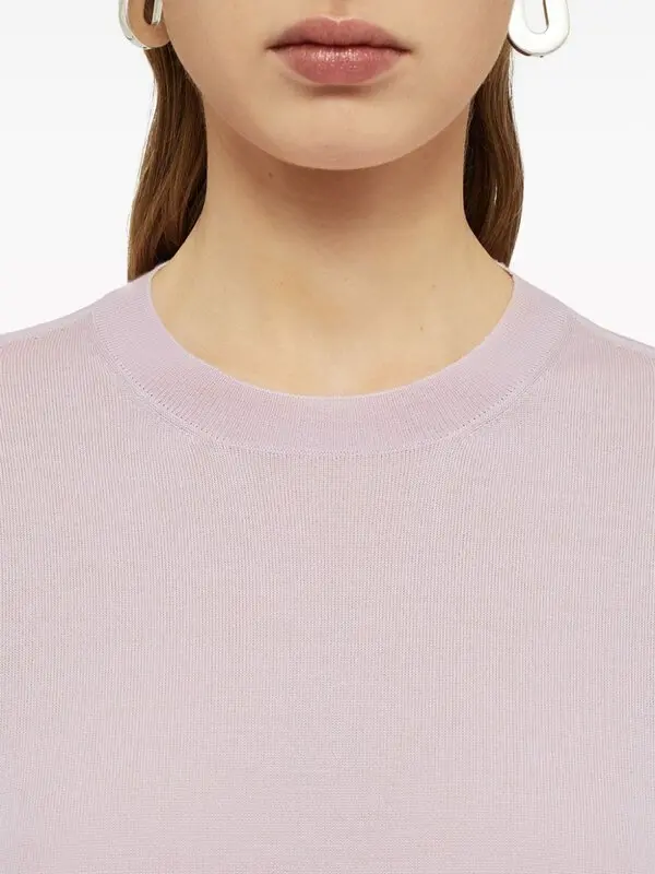 JIL SANDER Fine Knit Crew Neck Jumper