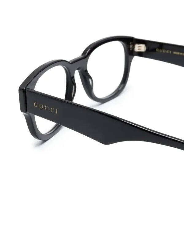 Gucci Logo Engraved Glasses