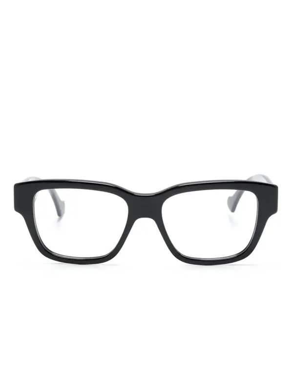 Gucci Rectangle-shape Glasses - Black