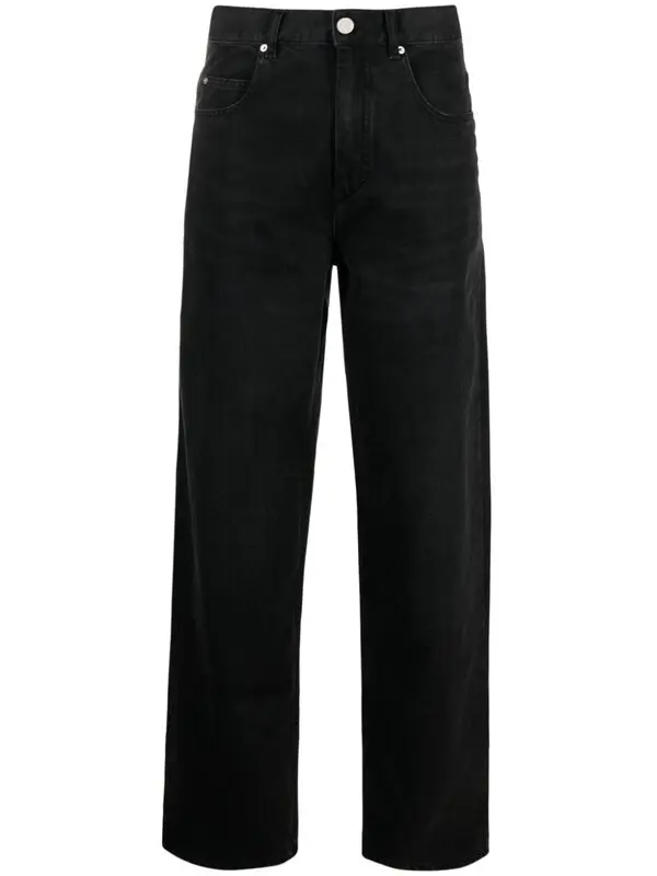 Isabel Marant Étoile Joanny High-rise Jeans - Black