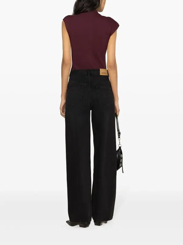 Isabel Marant Étoile Joanny High-rise Jeans - Black