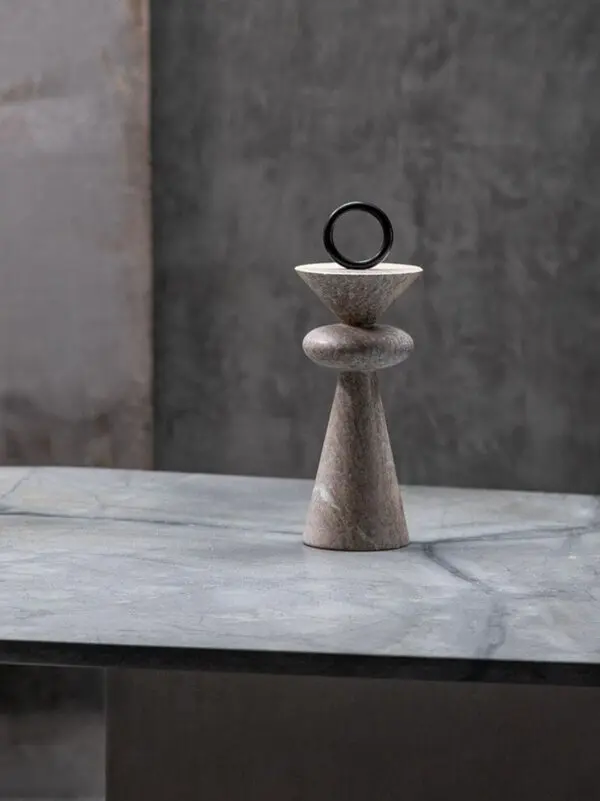 GARDECO Constantin Totem 2 Stone Sculpture