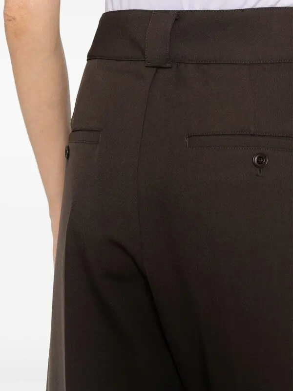 LEMAIRE Straight-leg Tailored Trousers - Brown