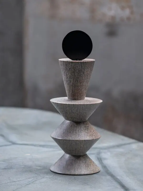 GARDECO Constantin Totem 4 Stone Sculpture