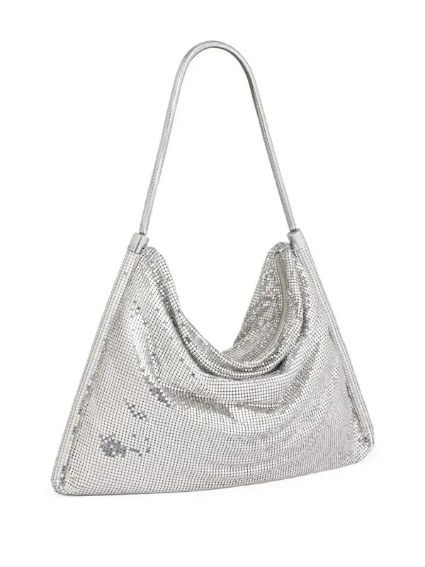 Rabanne Disc-embellished Shoulder Bag - Silver