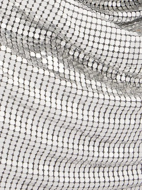 Rabanne Disc-embellished Shoulder Bag - Silver